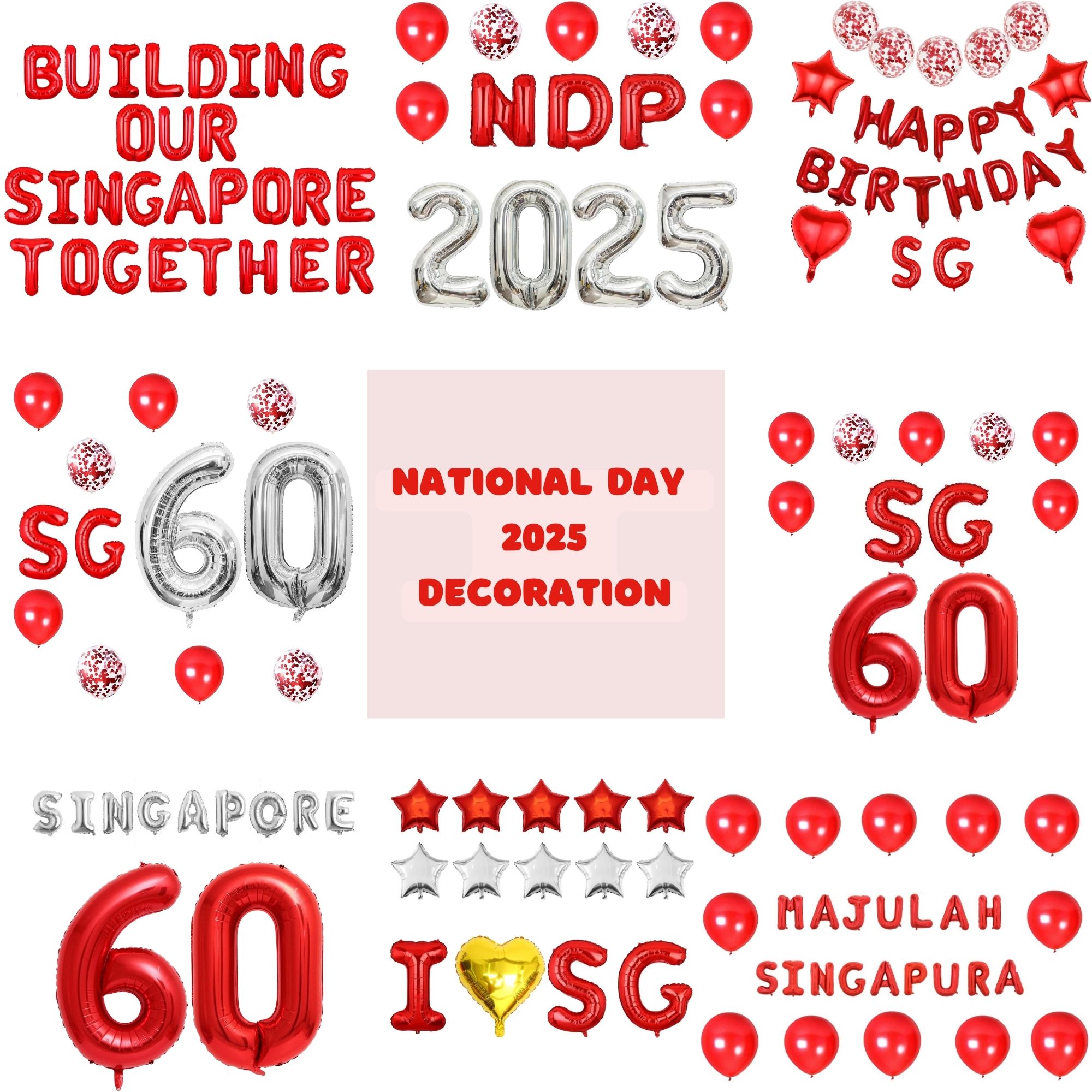 (SG SELLER) National Day Decoration Singapore National Day Decorations ...