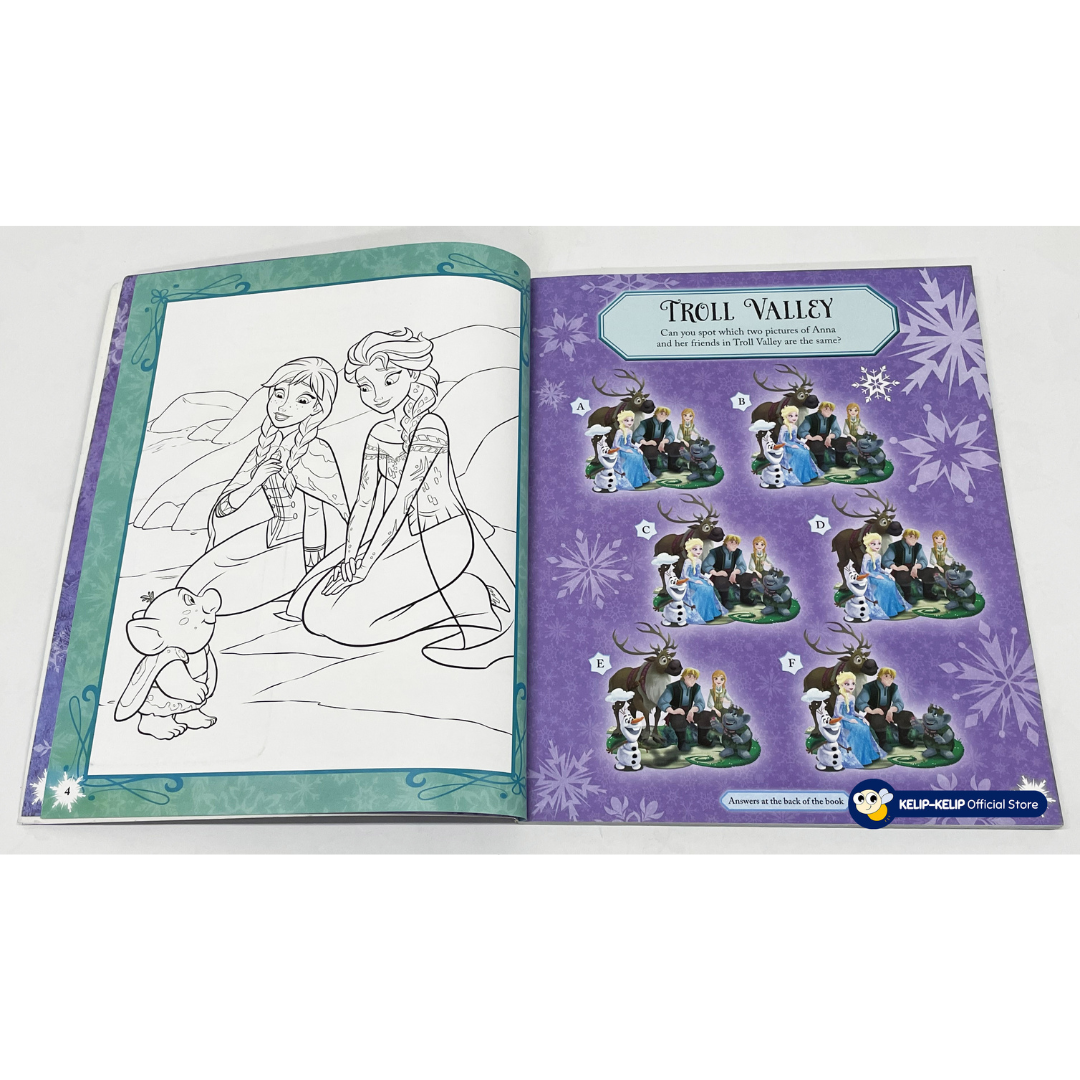 Disney Frozen Ultimate Sticker Book With Activities Stickers Arts ...