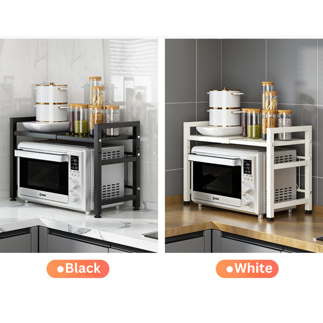 Adjustable Microwave Rack Oven Rack Kitchen Rack Shelf Kitchen ...