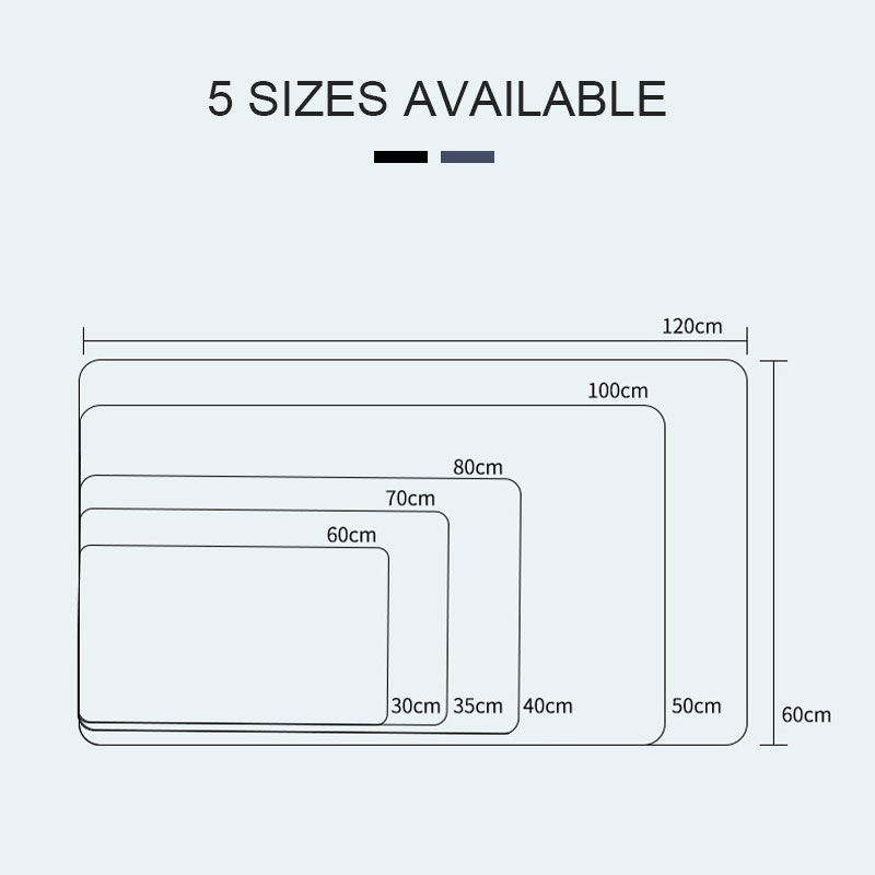 【SG Seller】Waterproof Leather Desk Mouse Pad Large Desktop Table Mat ...