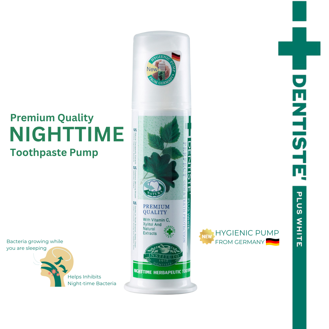Dentiste Nighttime Toothpaste Pump 120g+Free Oral Sachets | Shopee ...