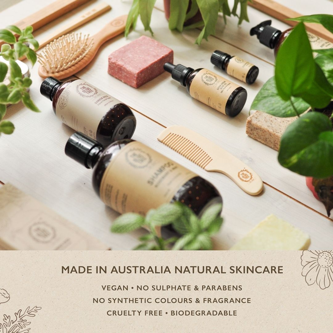 The Olive Tree Rose Sandalwood Body Wash(500ml) for Dry Itchy Rashes ...