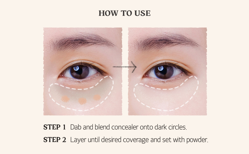 [SKINFOOD Official] Salmon Darkcircle Concealer Cream 10ml Blooming ...