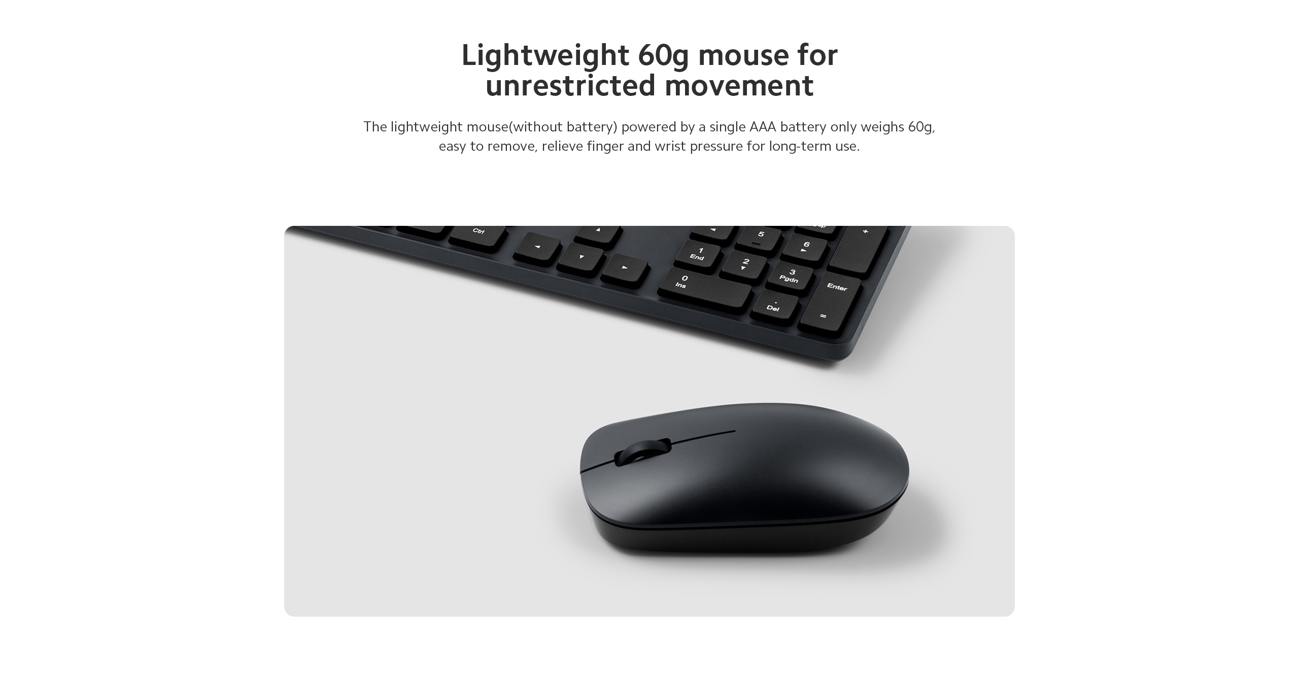 Xiaomi Wireless Keyboard and Mouse Combo | Shopee Singapore
