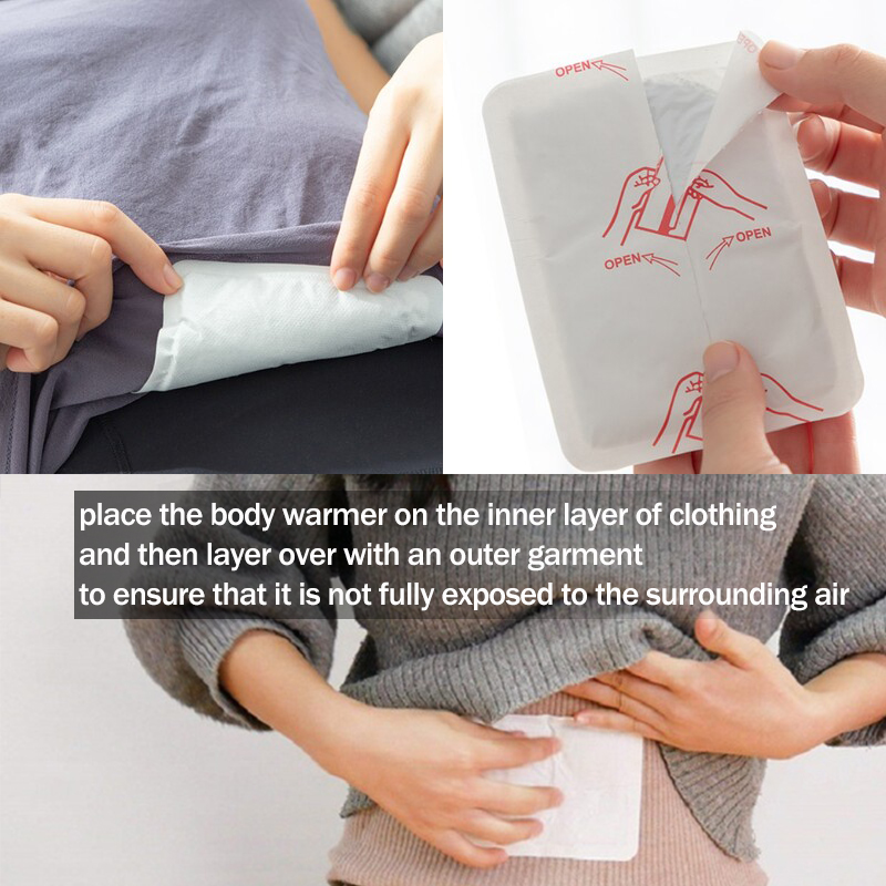 [SG Stock]10pcs Heat Pad Body Warmer Hand Warmer For Cold Weather ...