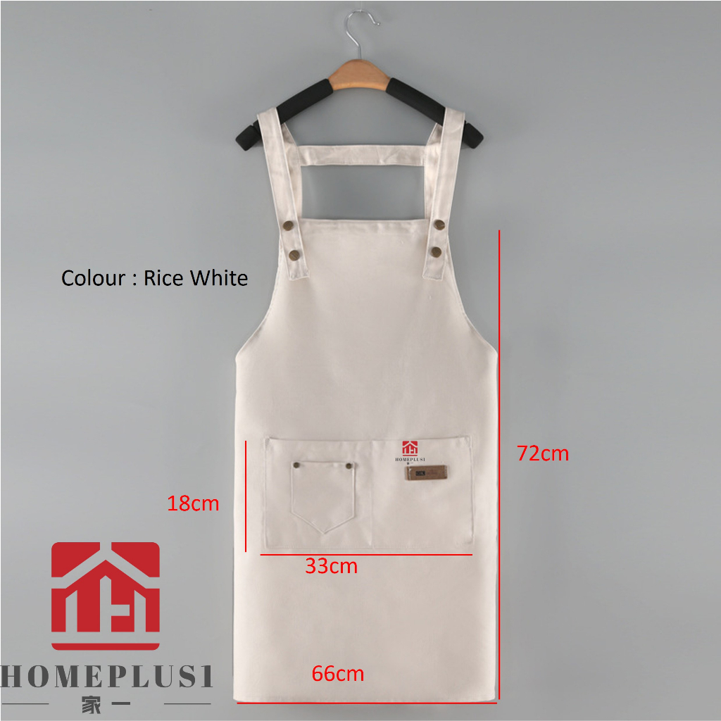 [SG HOMEPLUS1] Cafe workshop Apron Cotton | Shopee Singapore
