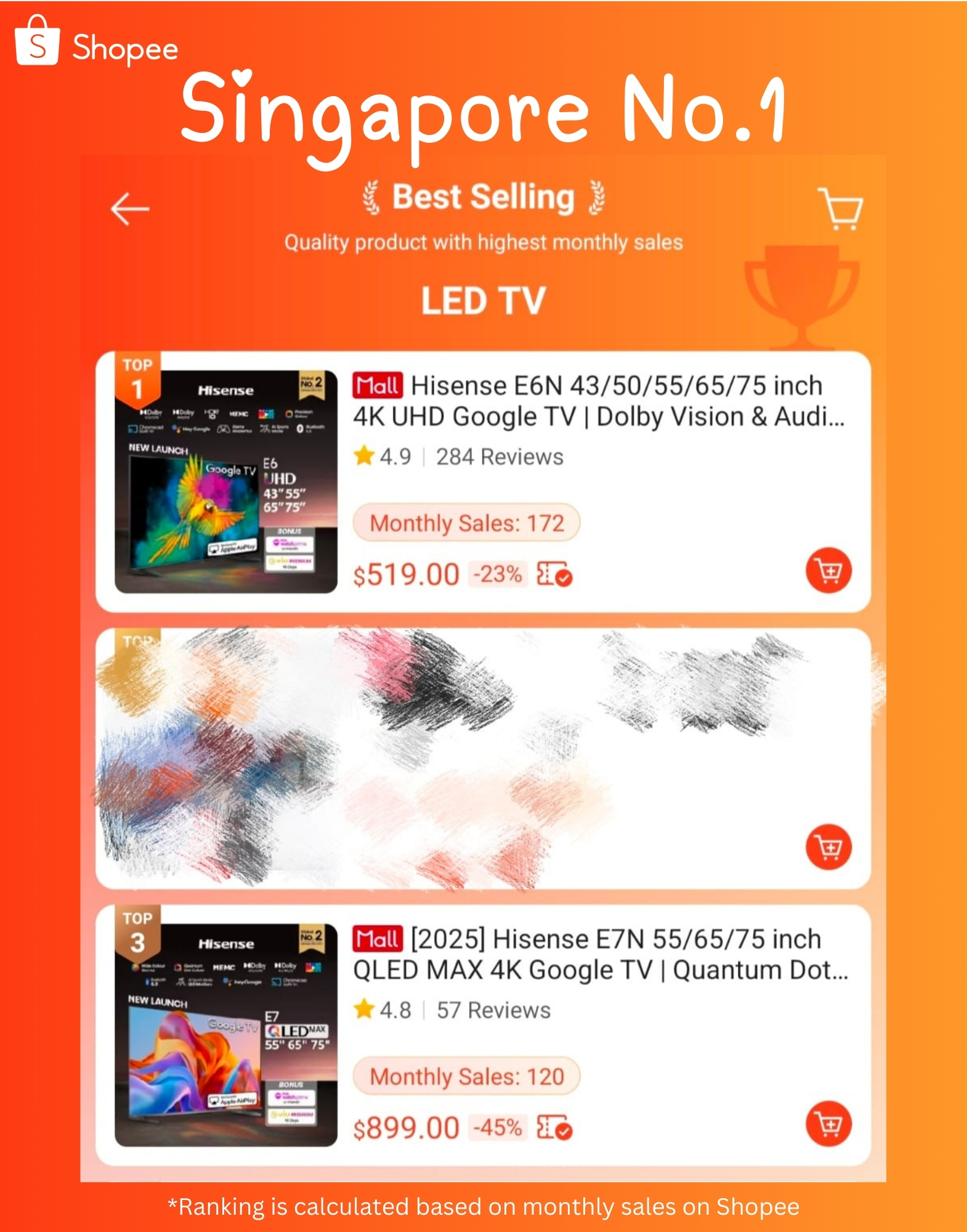 Hisense E6N 65 inch 4K UHD Google TV | Dolby Vision | Dolby Audio | DTS Virtual X | MEMC ...