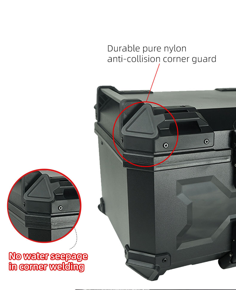 F2-MOTO 45L /58L ABS PLASTIC BOX, TOPCASE WITH ZIP | Shopee Singapore