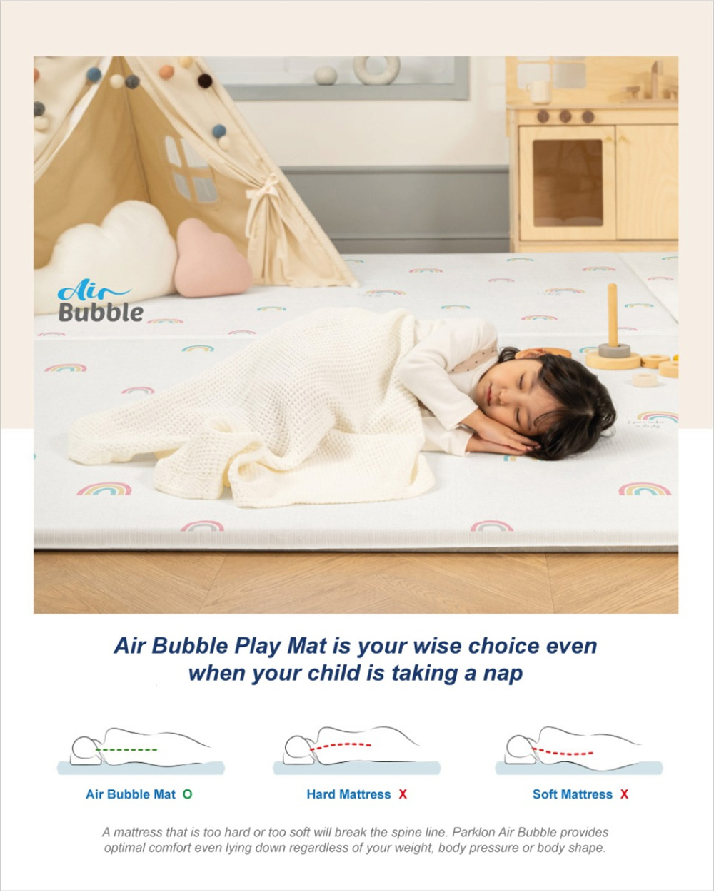 Parklon Air Bubble PVC Playmat, L40 (Assorted Designs) | Shopee Singapore