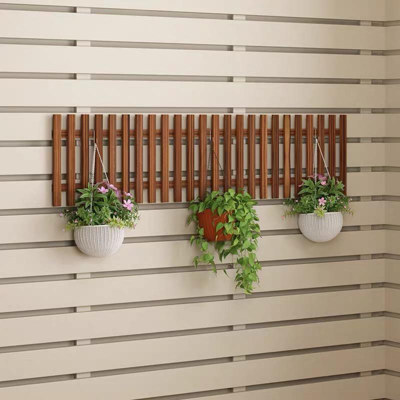 Wooden Hanging Rack Wooden Hanging Frame Wall Wooden Rack Plant Plant ...