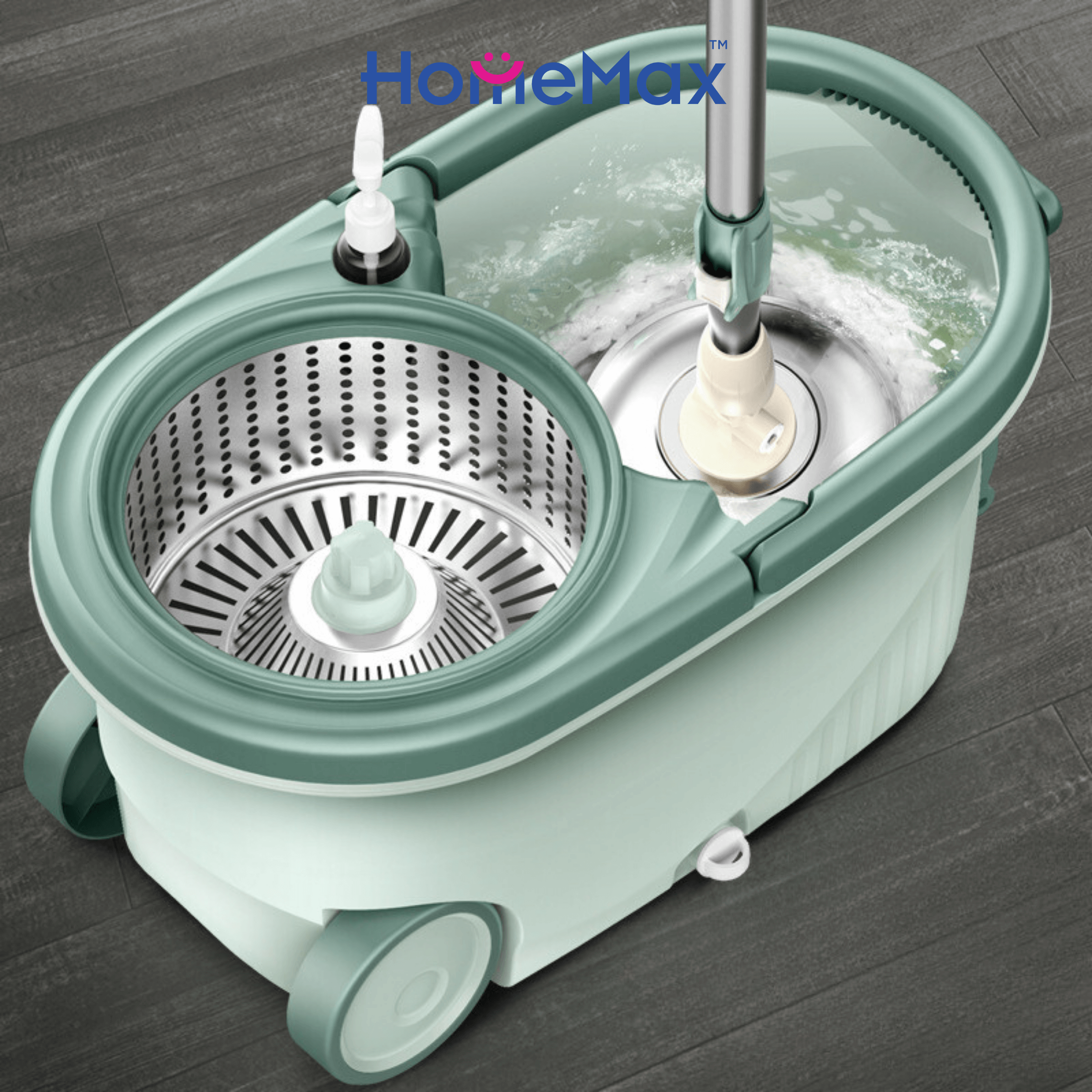 🇸🇬【SG Seller】Spin Mop Bucket Set with Rotating head / Home Cleaning ...