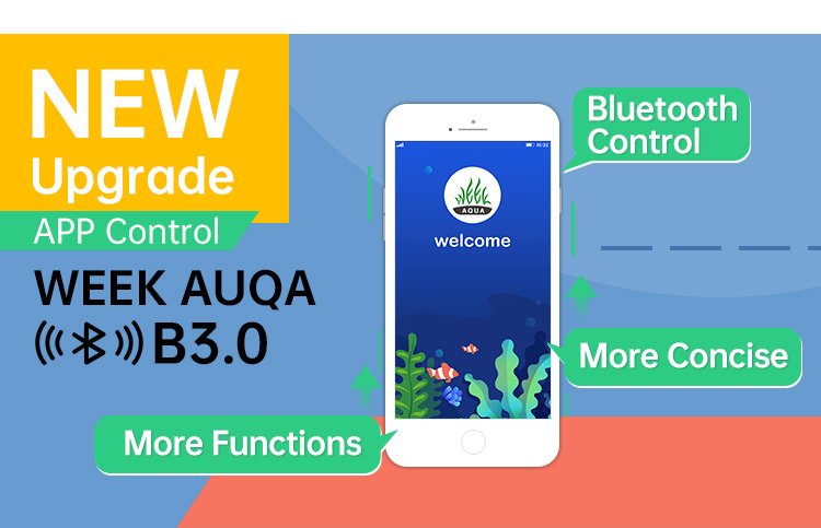 Week aqua Mini-9 Pro nano light (app controllable) | Shopee Singapore