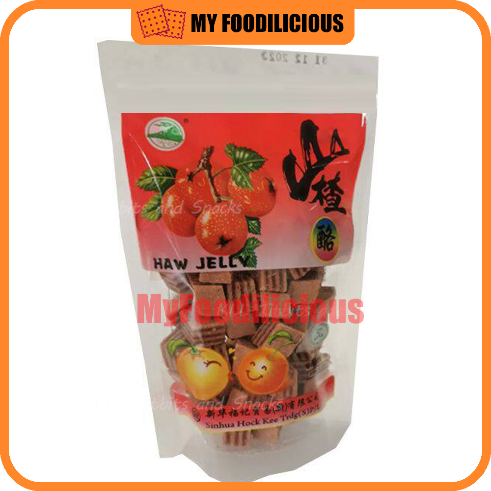 Sinhua Hock Kee Haw Ball / Haw Flakes / Haw Jelly (228g) | Shopee Singapore