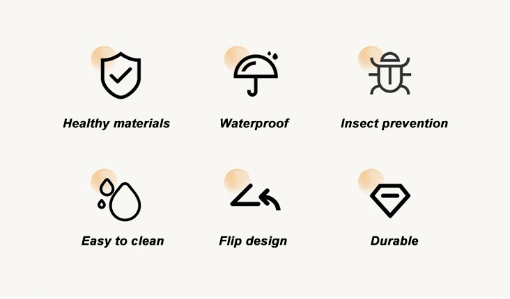 SG Stock LILI Rice Storage Box Grain Container Kitchen Cereal Rice ...