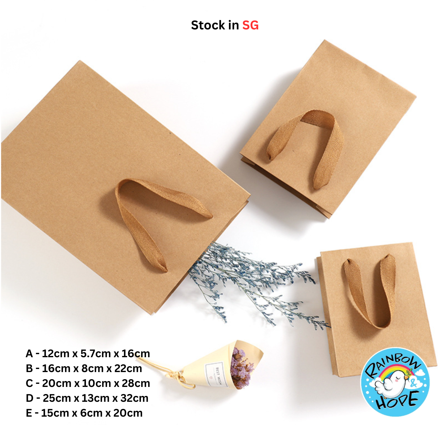 LOCAL SELLER 🇸🇬【Ready Stock】Premium Quality Paper Bag Gift Bag Birthday ...