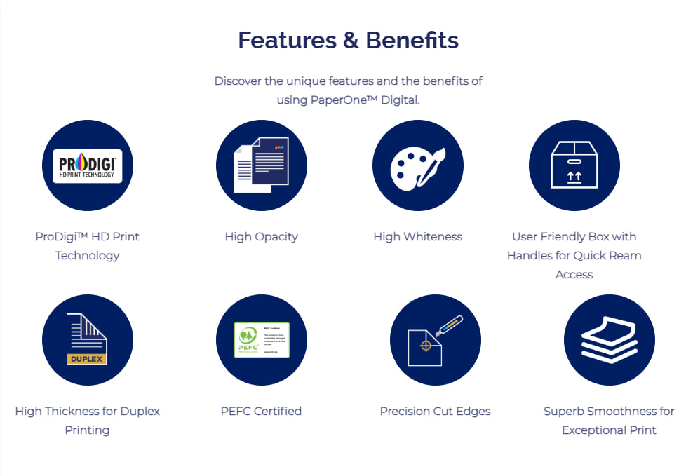 PaperOne Digital Paper 100GSM A4 Paper | Shopee Singapore