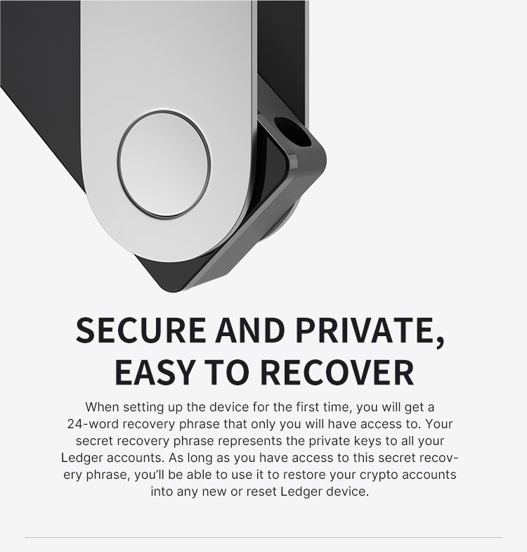 [Official Authorized Retailer]Ledger Nano X Crypto Cold Hardware Wallet ...