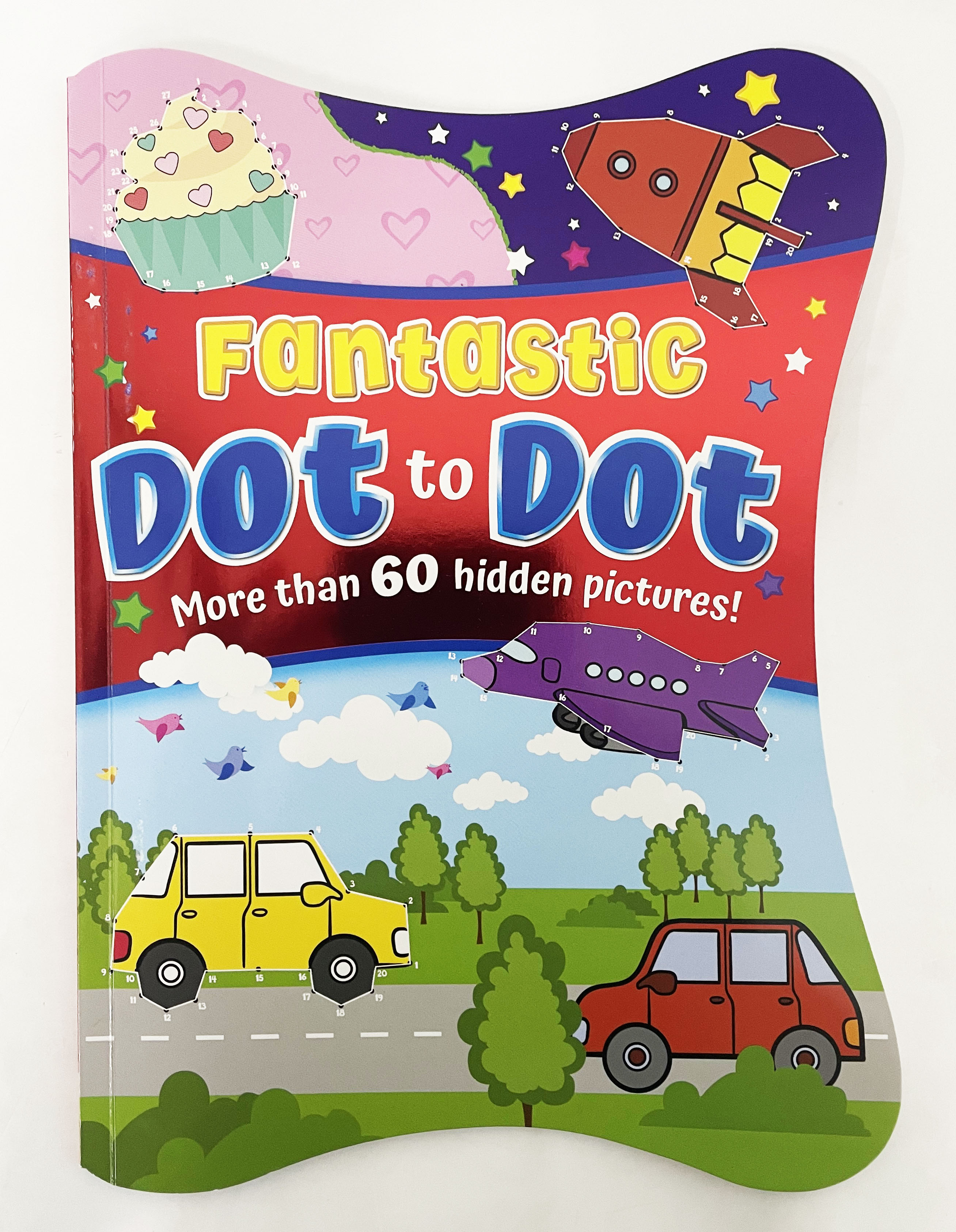 Fantastic Dot to Dot Fun Activity Book For Kids with 60+ Hidden ...