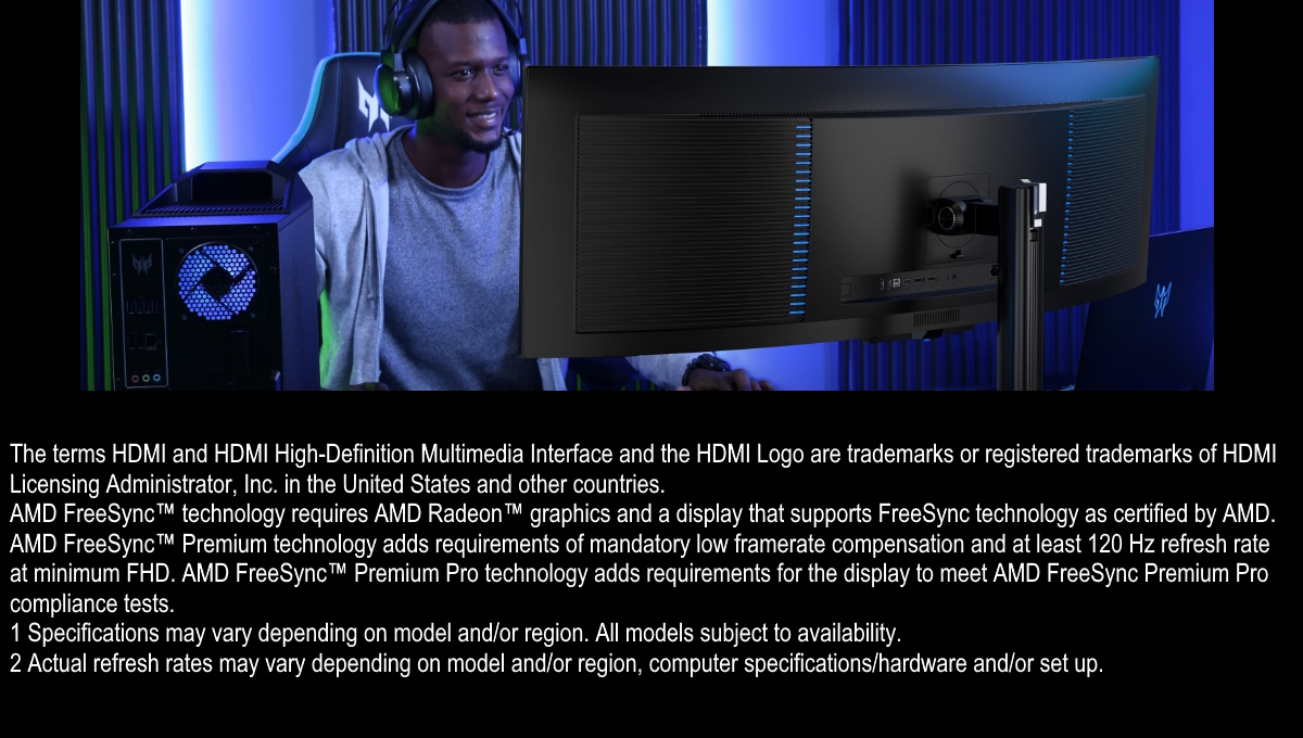 [New Launch 2025] [QD-OLED] Predator X49 X, 49-Inch DQHD 4S with 240Hz ...