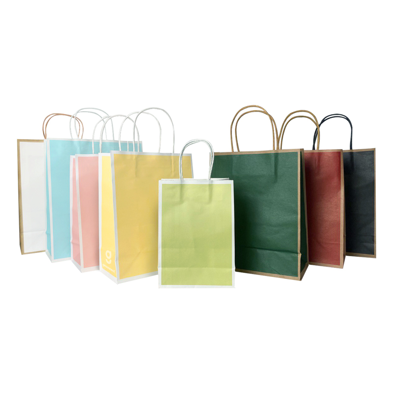 [CLEARANCE] Kraft Paper Border Design Gift Bag Hari Raya Paper/Goodie ...