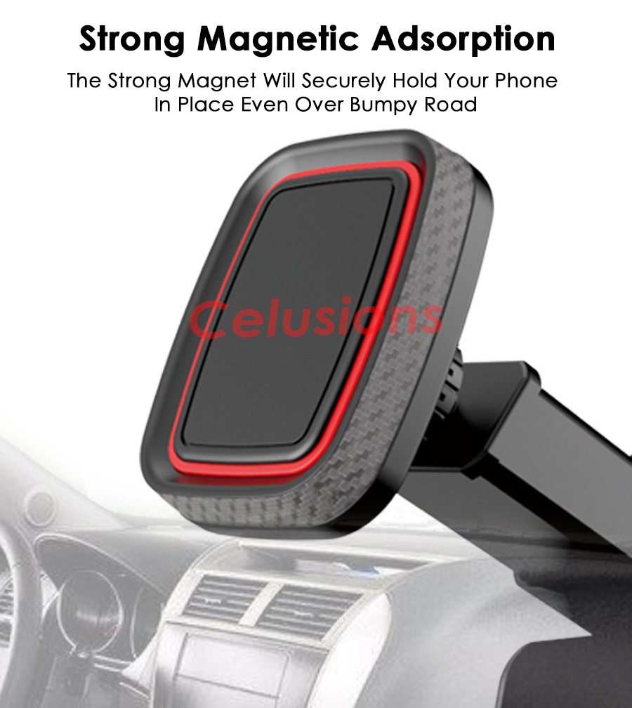 【SG Seller】 ️Magnetic Car Phone Holder ️ Magnet Handphone Stand Suction ...