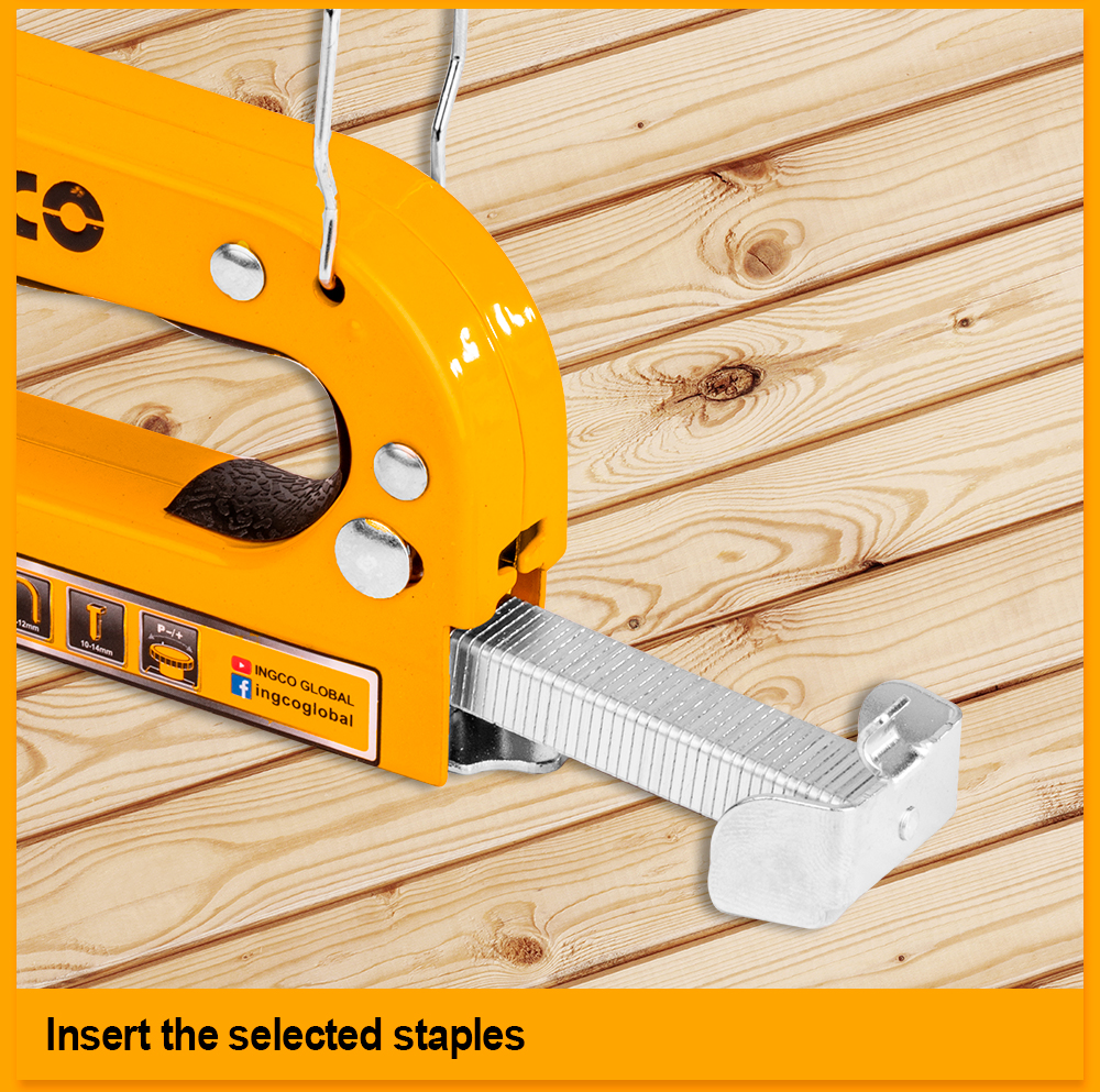 INGCO 3 in 1 Staple Gun HSG1405 with 600pcs Staples | Shopee Singapore
