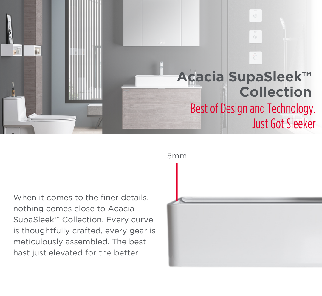 American Standard Acacia SupaSleek Vessel Basin 600mm with deck ...