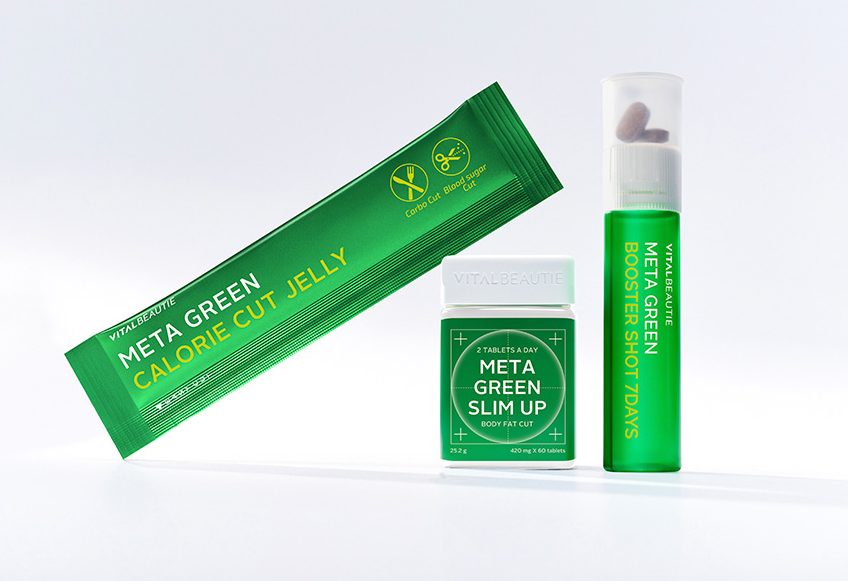 VITAL BEAUTY POCHACCO Body Fat Control Meta Green Slim or Slim Up 30 ...