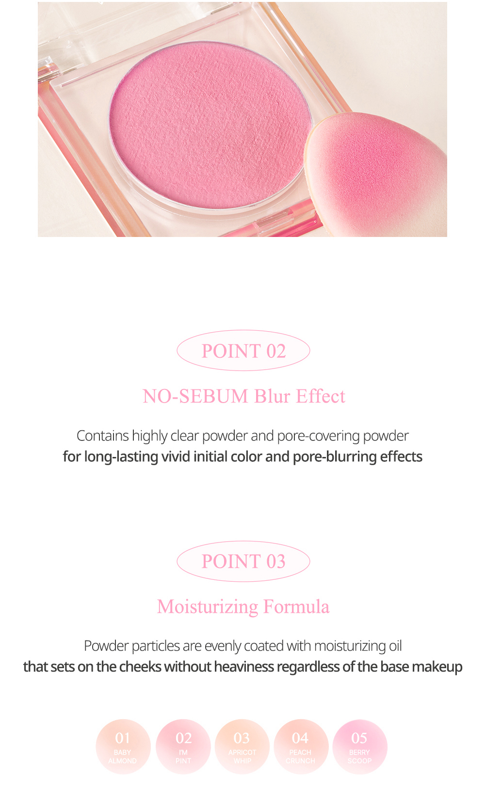 [CLIO] NEW Air Blur Whip Blush 3g (5 Colors) | Shopee Singapore