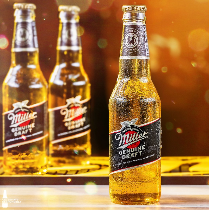 Miller Genuine Draft Beer - Czech Republic (24 Bottles x 330ml) BBD: 03 ...
