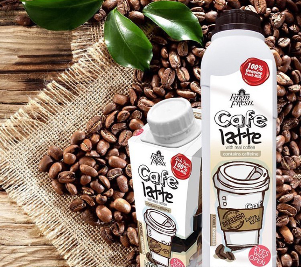 (24 x 200ml) Farm Fresh Cafe Latte Yarra Milk Kurma Similar Milk AIK ...