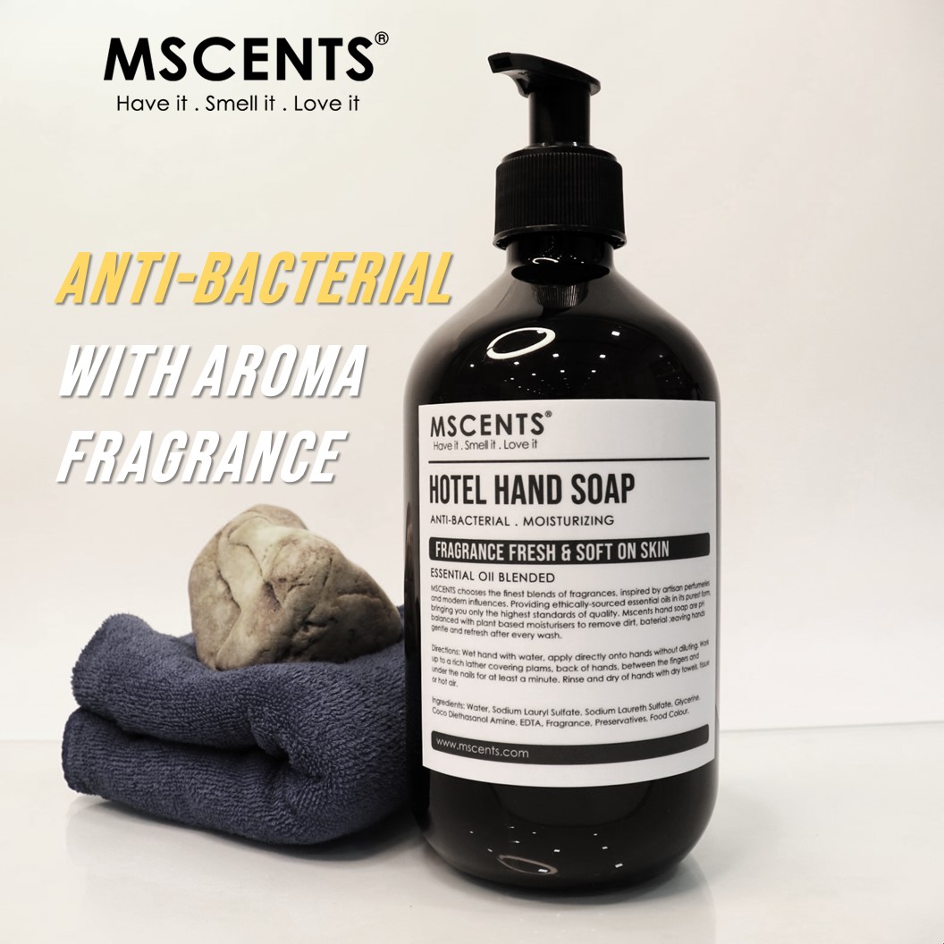 Aroma Hotel Hand Wash, Anti Bacterial 500ml Soft on Skin | Shopee Singapore