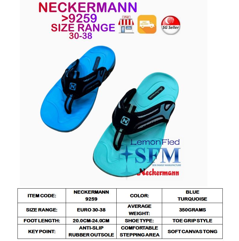 Neckermann 9241 Slipper Size 30 - 38 sandals indoor outdoor home wear ...