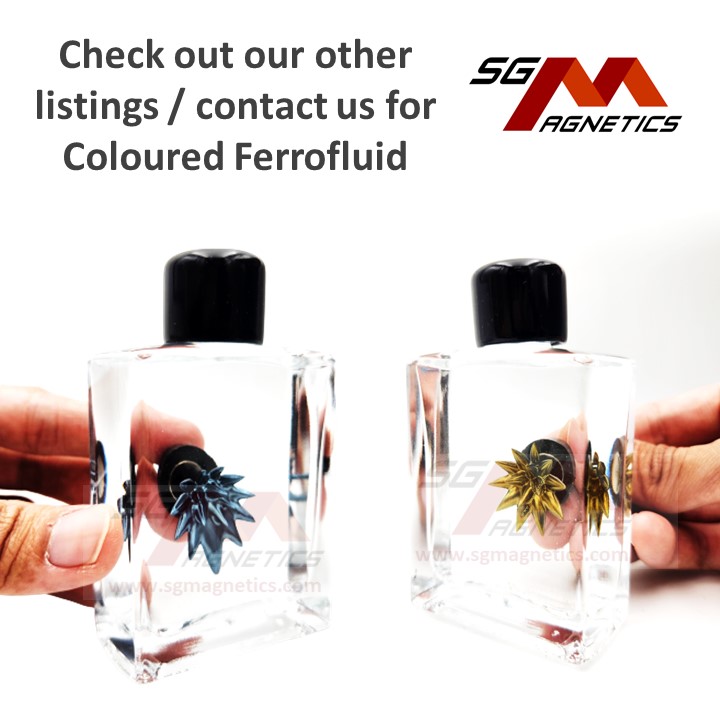 Ferrofluid Magnetic Field Liquid Display Ferro Fluid Ferrotec Magnets ...