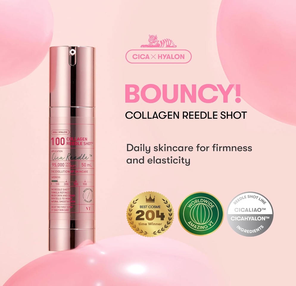 VT COSMETICS Collagen Reedle Shot 100 | Shopee Singapore