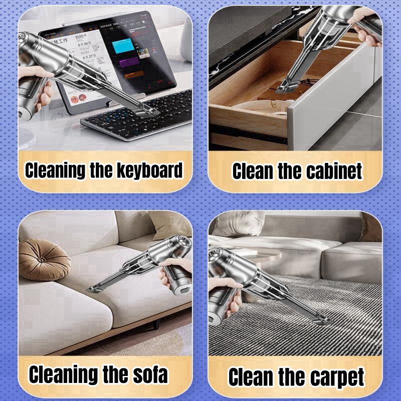 【SG Stock】3IN1 Car Multifunctional Vacuum Cleaner Handheld Air Duster ...
