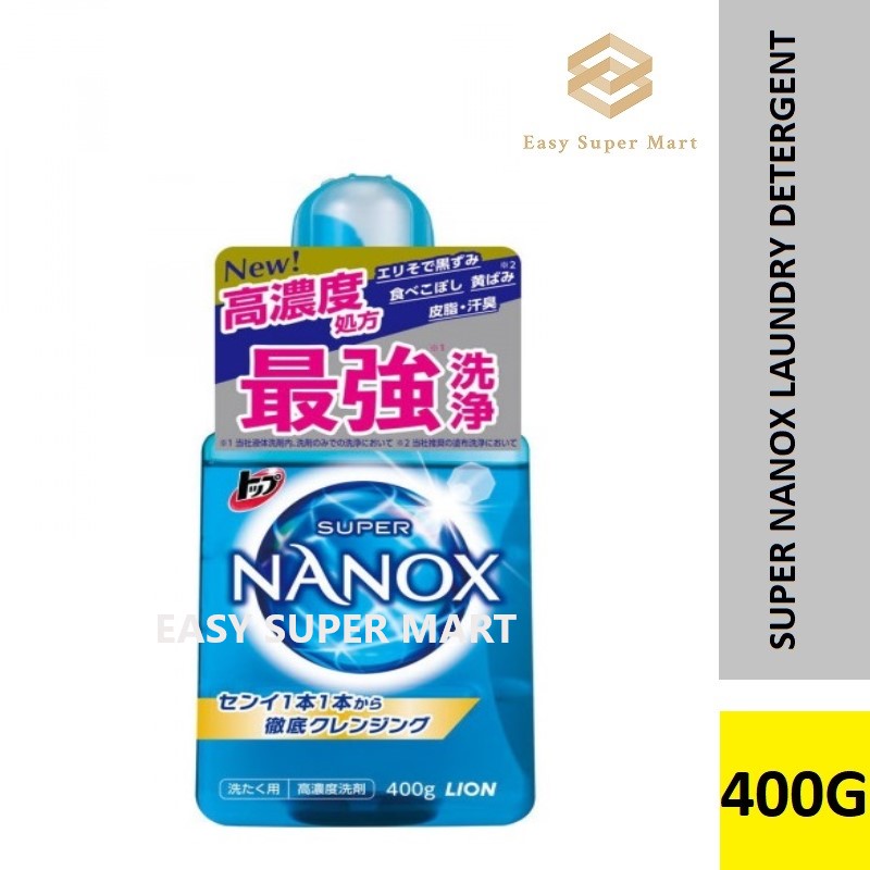 Top Nanox Super Deo Compact Liquid Detergent 400g / 380G | Shopee Singapore