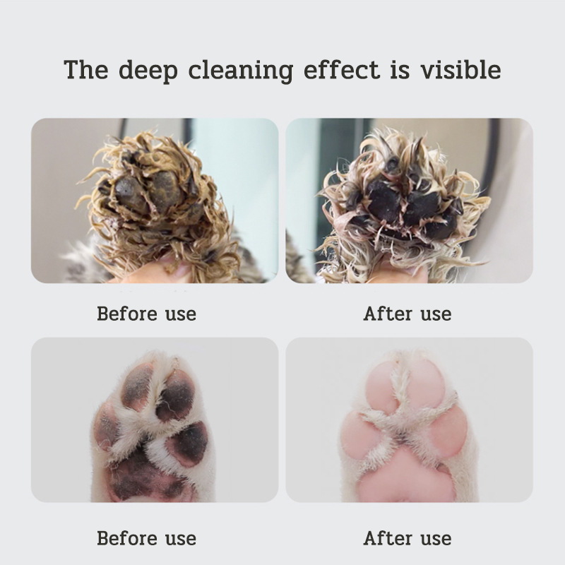 150ml Pet foot cleaning foam dog foot washing detergent dog free ...