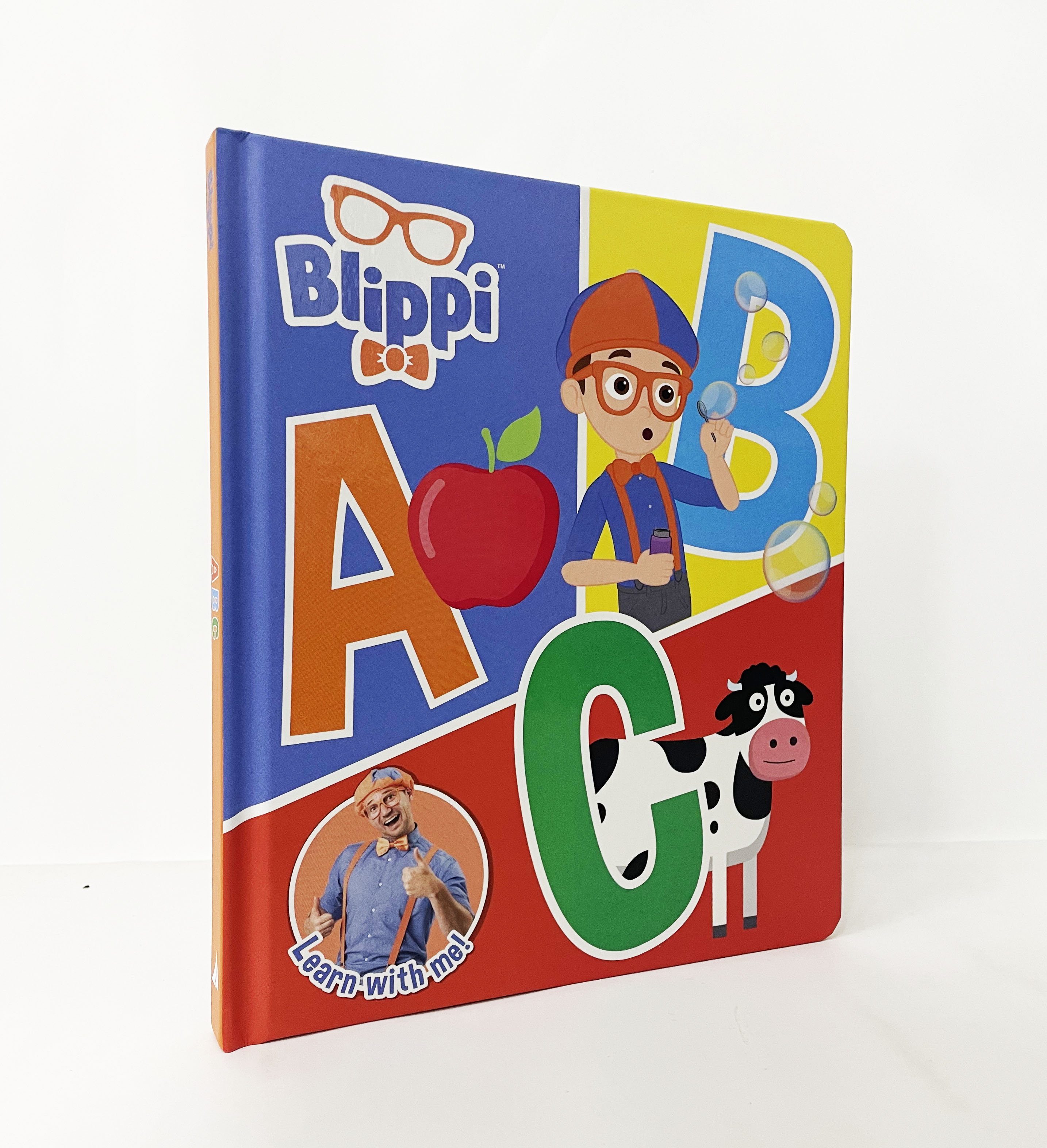 Blippi ABC Board Book For Kids to Learn All About the Alphabet | Shopee ...