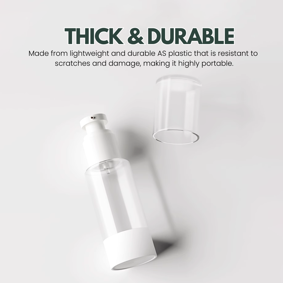 mixshop Travel Vacuum Dispenser, Refillable Liquid, Spray, Pump, Eye ...