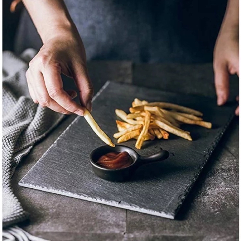 [SG Stock] Natural Slate Boards, Charcuterie Boards for Cheese, Sushi ...
