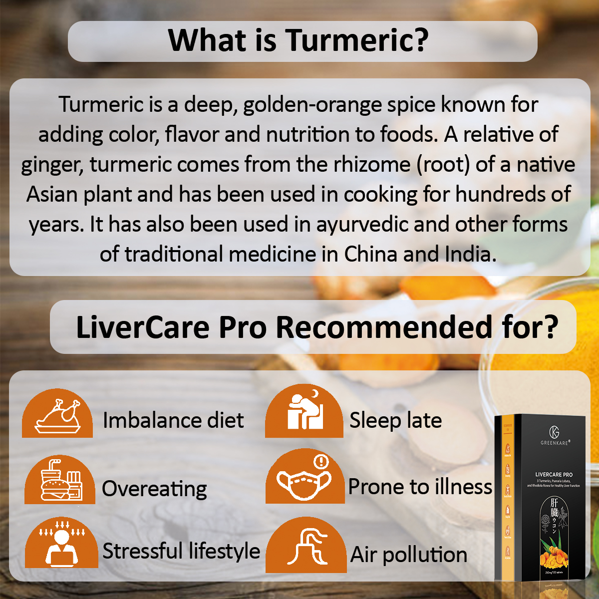 [Greenkare] Liver Care Triple Turmeric Extract-Natural Liver Cleanse ...