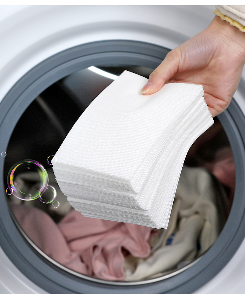 Laundry Paper Mixed Proof Color Dyeing Laundry Sheet Absorption Colour ...