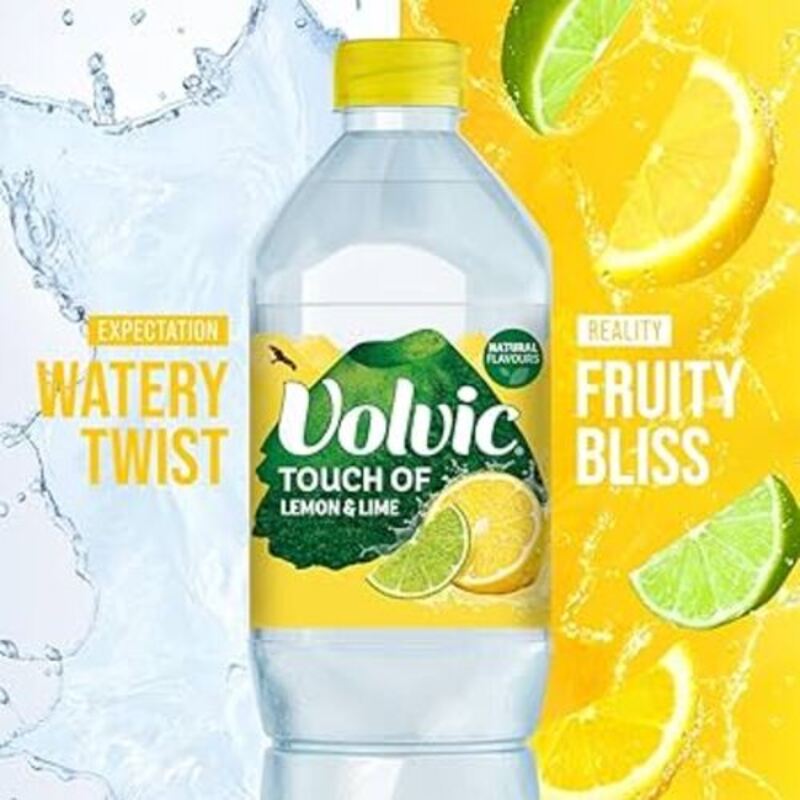 VOLVIC Lemon Lime 500ML X 12 (BOTTLE) | Shopee Singapore