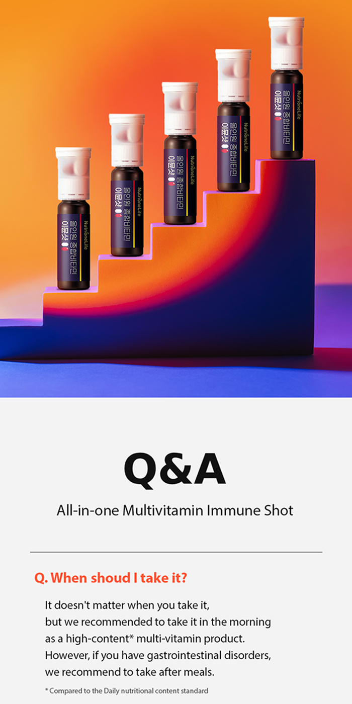 NUTRIONELIFE All In One Multivitamin Immune Shot(Liquid 20 ml + Tablet 700 mg + Capsule 500 mg ...