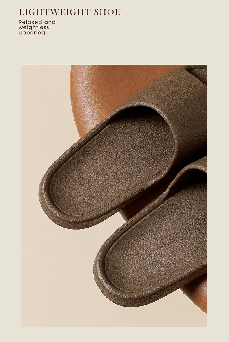 NEW Slippers men and women couples thick-soled home slipper/foot ...