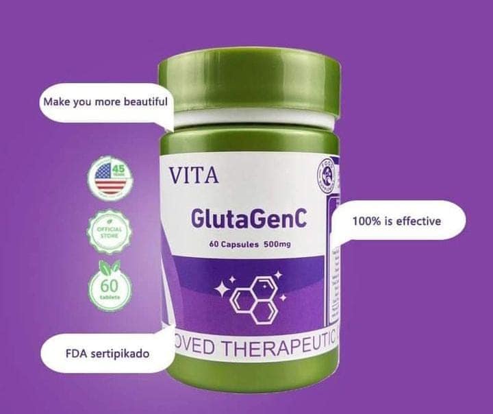 GLUTAGENC, ASCORBIC ACID, APPLE CIDER, GINGKO BILOBA, ALOP3CIA ...