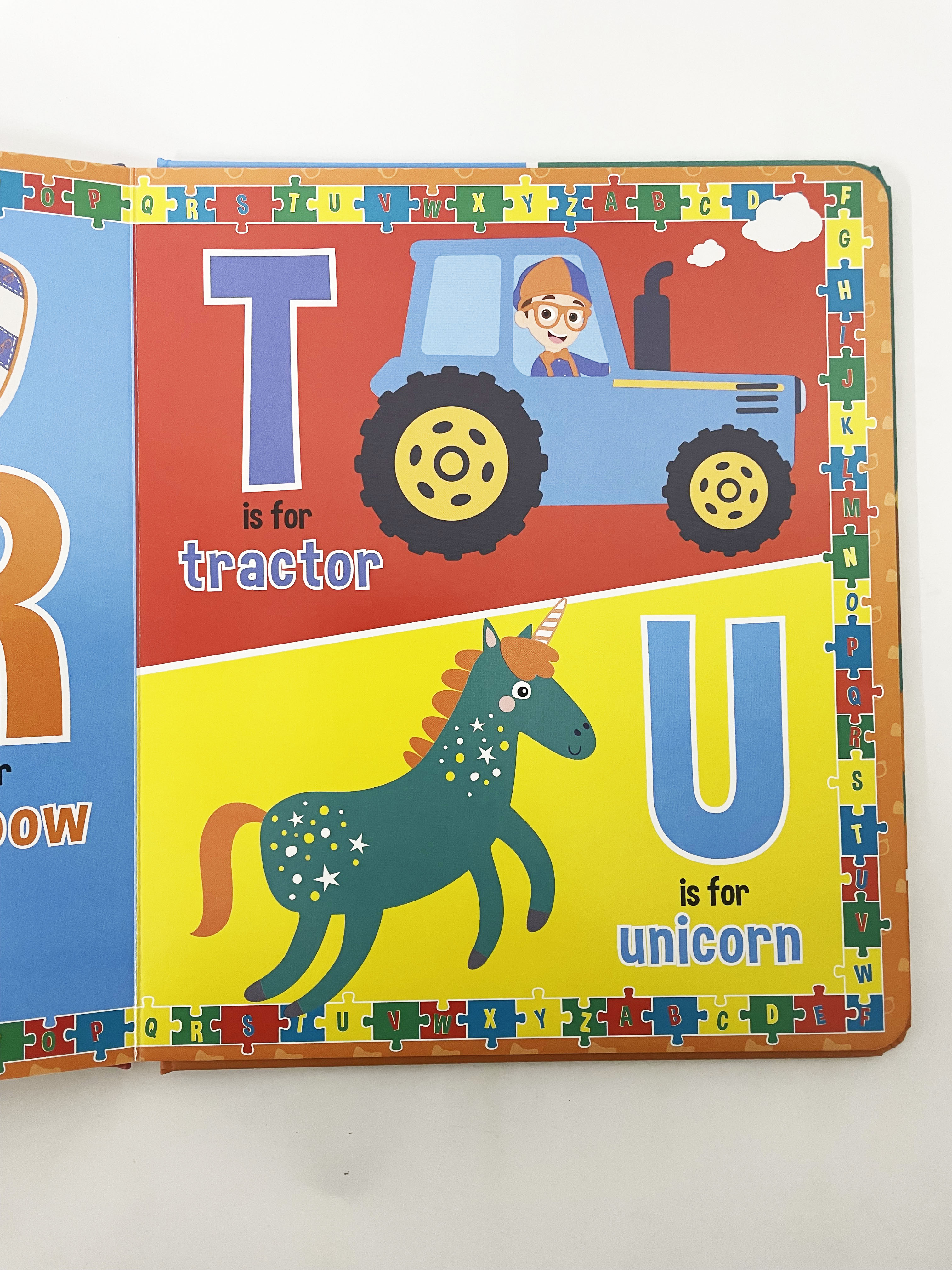 Blippi ABC Board Book For Kids to Learn All About the Alphabet | Shopee ...