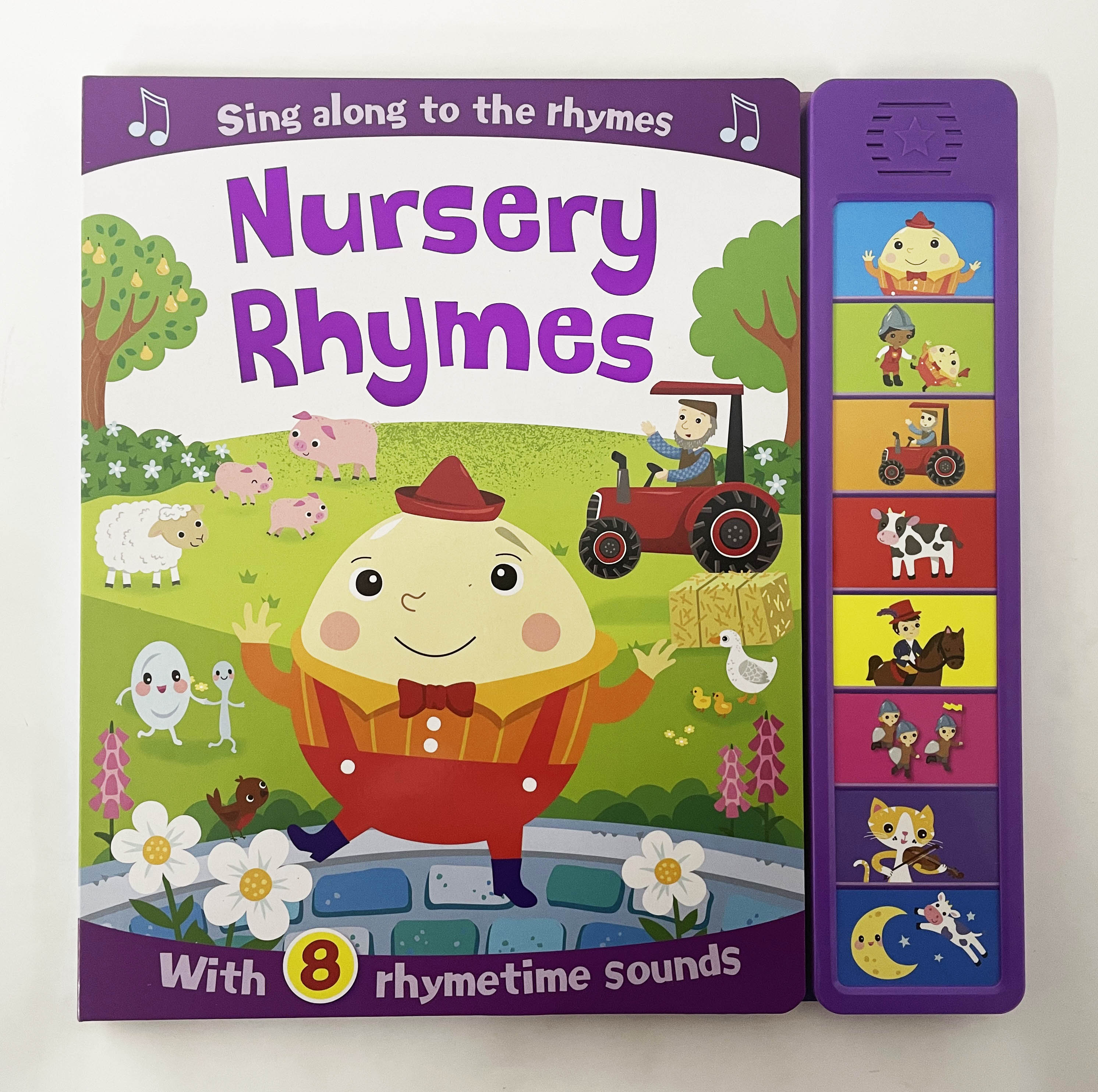 Nursery Rhymes Sound Book For Kids with Sing Along Rhymes | Shopee ...