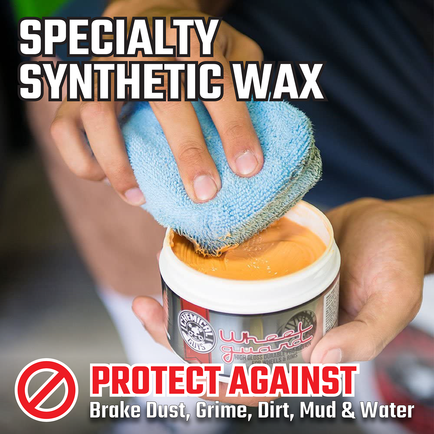 Chemical Guys Wheel Guard & Wax for Wheel & Rim 8oz (Twin Pack ...